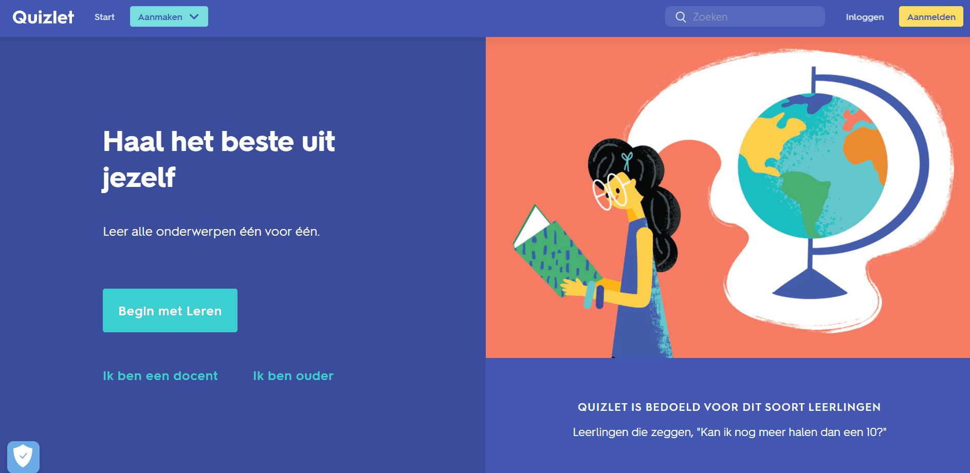 Quizlet - Onderwijscommunity